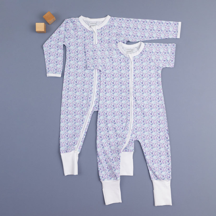 Purple Baby Clothes | Comfortable Clothing | Little Zips